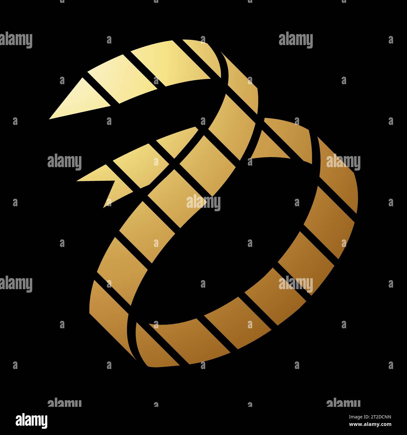 Snake logos hi-res stock photography and images - Alamy