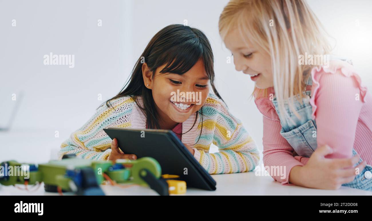 Learning, children and tablet in robotics classroom for engineering ...