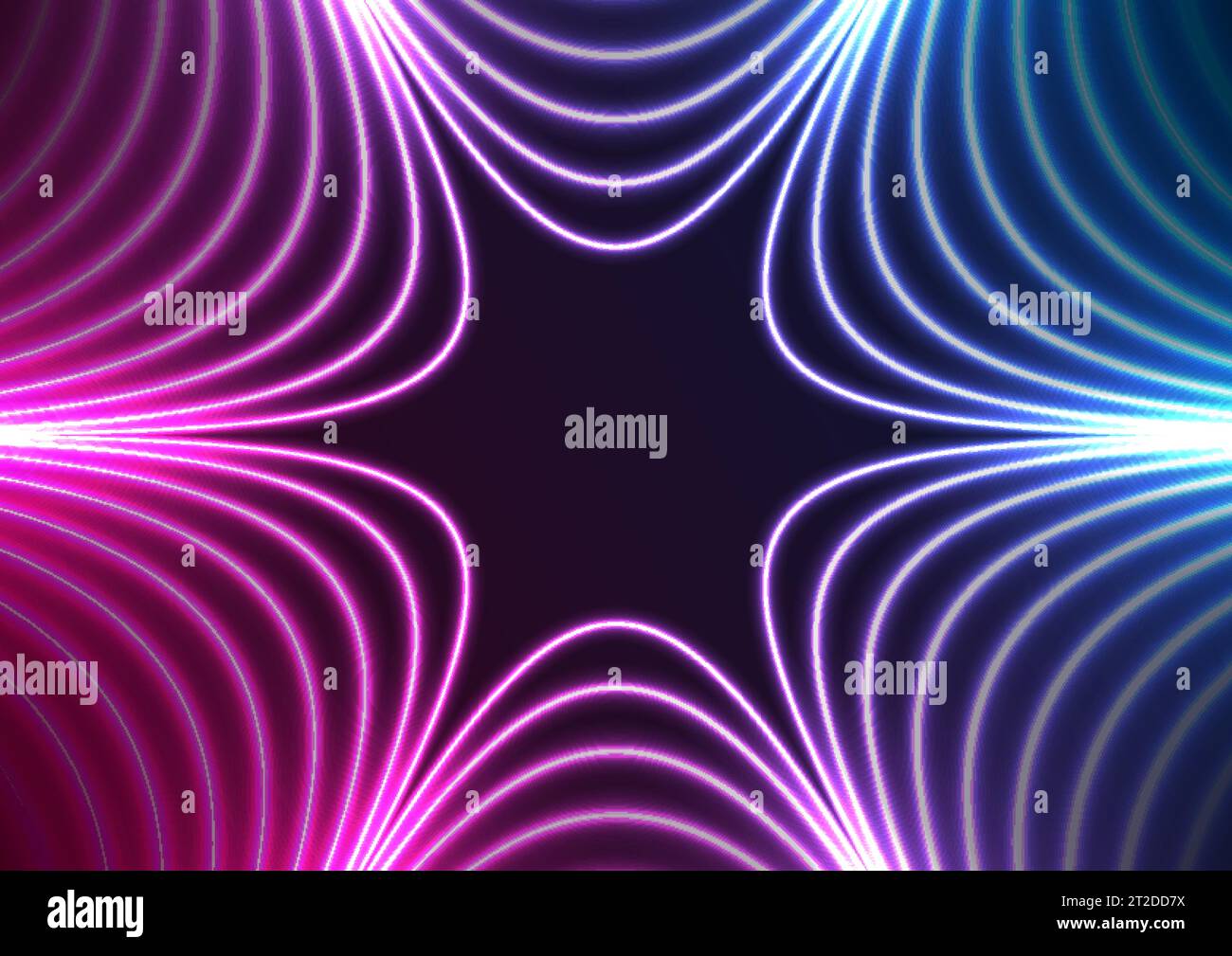 Blue and purple neon concept stars abstract futuristic hi-tech ...