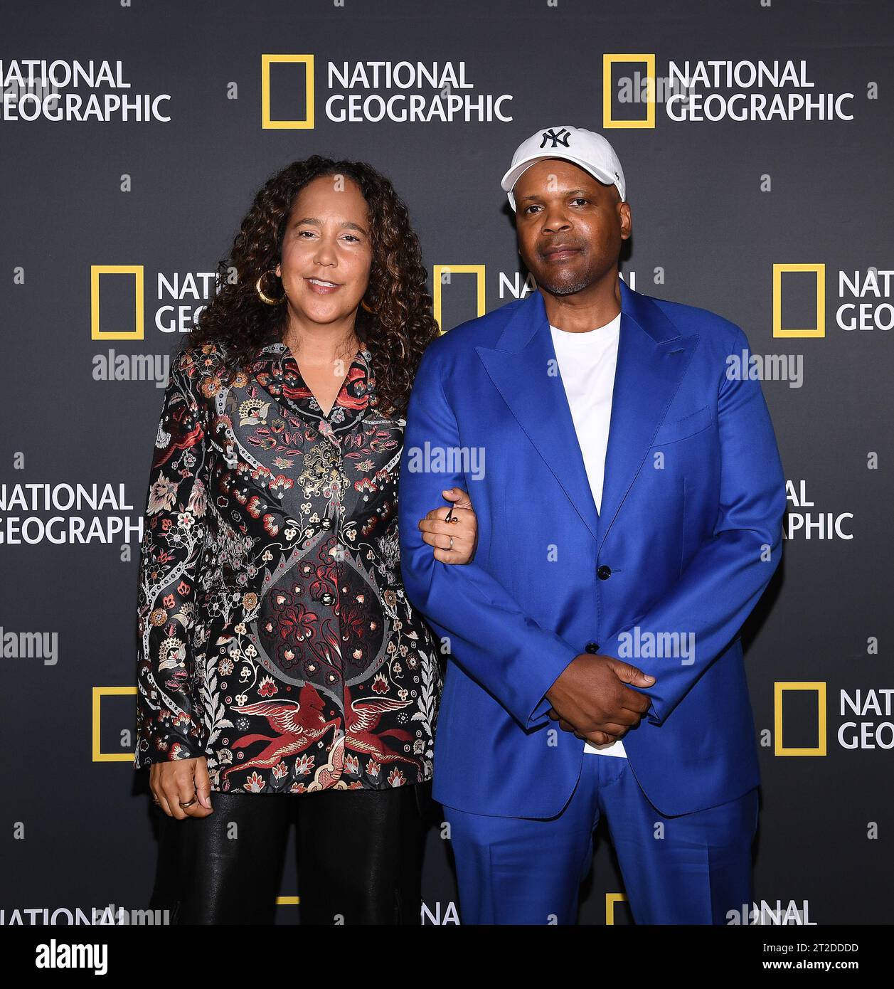 NEW YORK - OCTOBER 18: Gina Prince- Bythewood and Reggie Rock ...