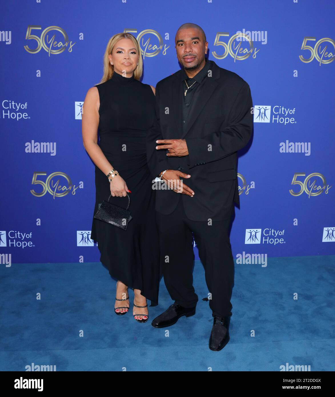 Smooth B arrives at The City of Hope Spirit of Life Gala held at The ...
