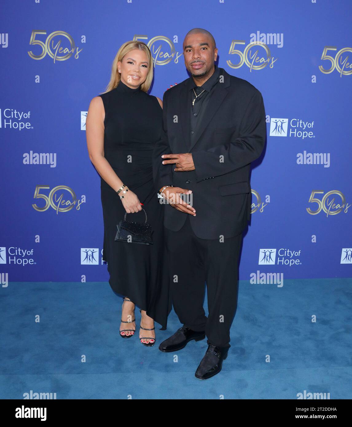 Smooth B arrives at The City of Hope Spirit of Life Gala held at The ...