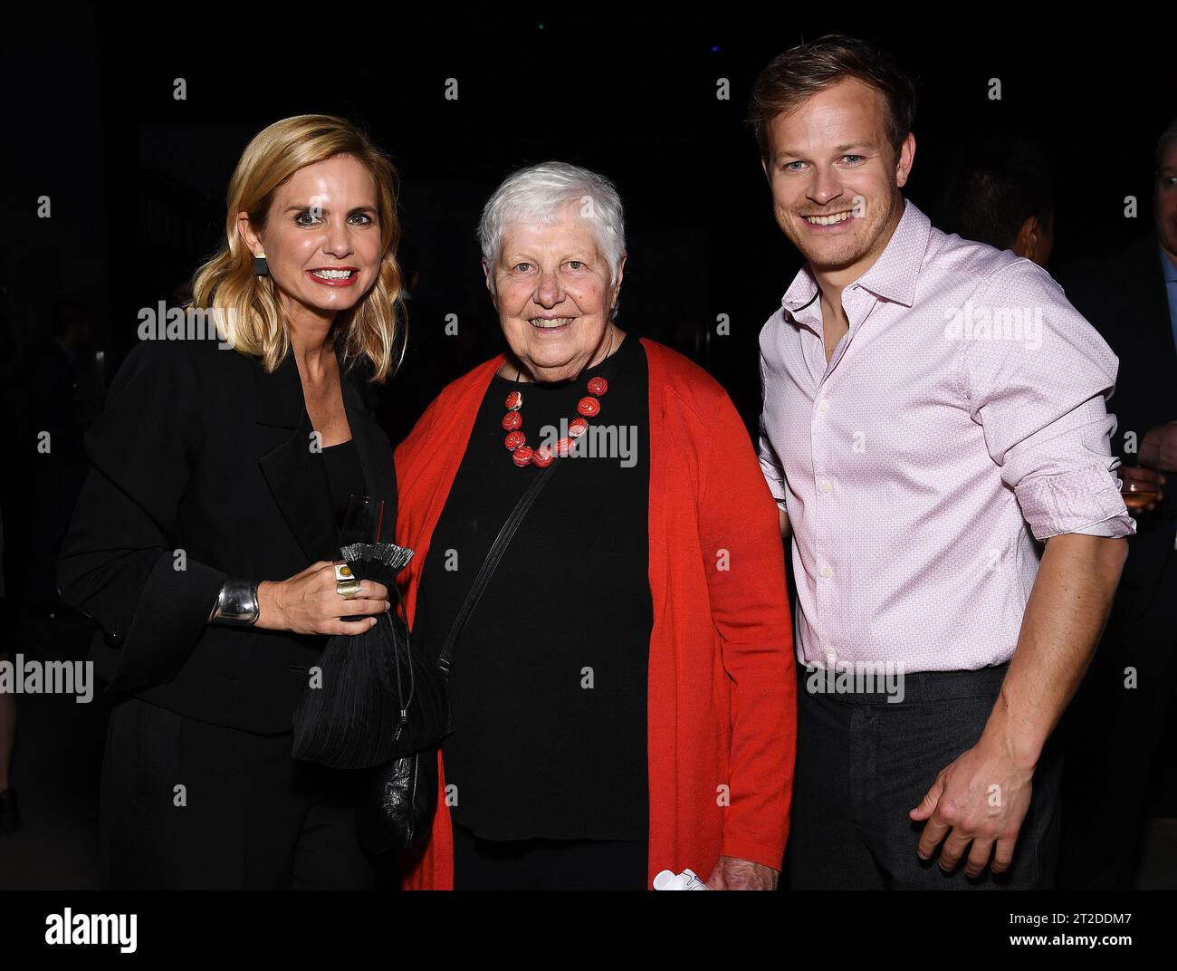 NEW YORK - OCTOBER 18: Mariana Van Zeller, Peggy Simpson, and Bertie Gregory attend the National ...