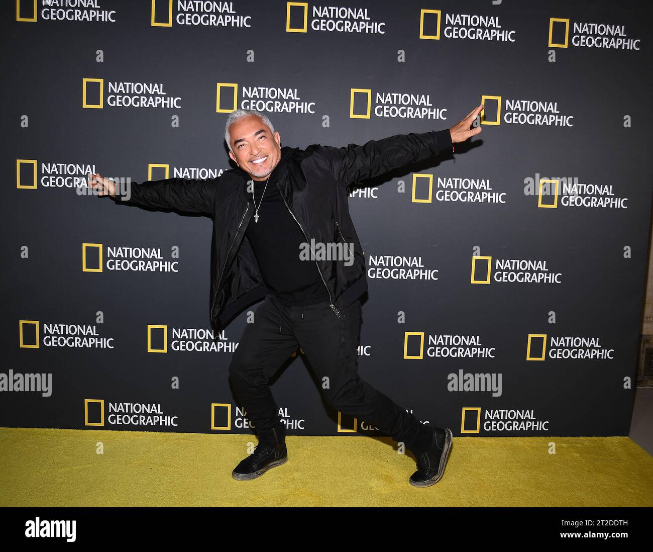 NEW YORK - OCTOBER 18: Cesar Millan attends the National Geographic ...