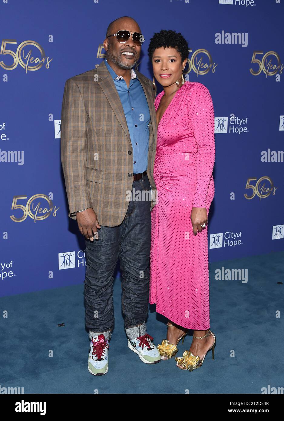 West Hollywood, USA. 18th Oct, 2023. DJ Jazzy Jeff and Lynette Jackson ...