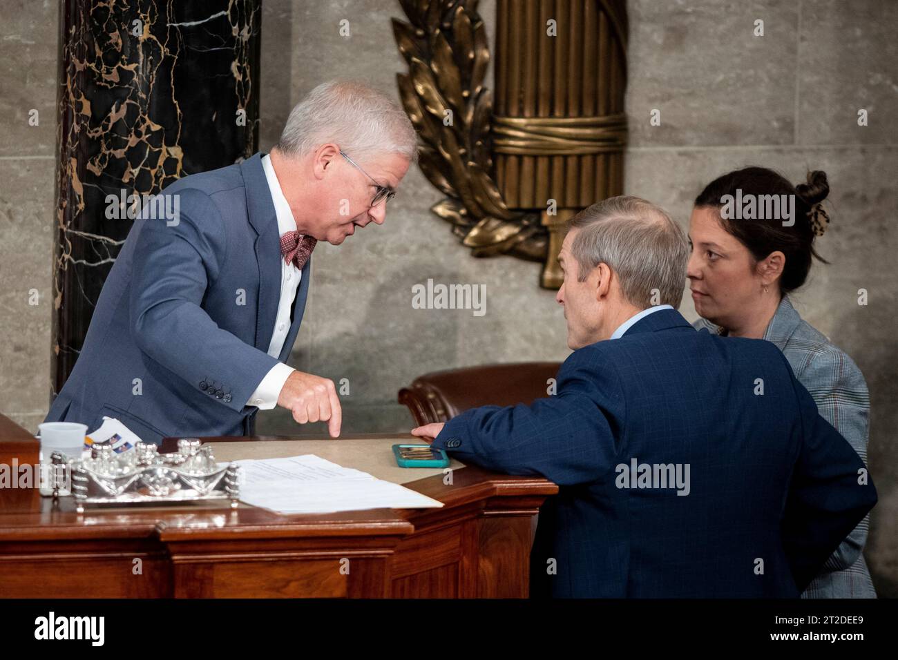 Speaker of the House of Representatives Pro Tem Patrick McHenry ...
