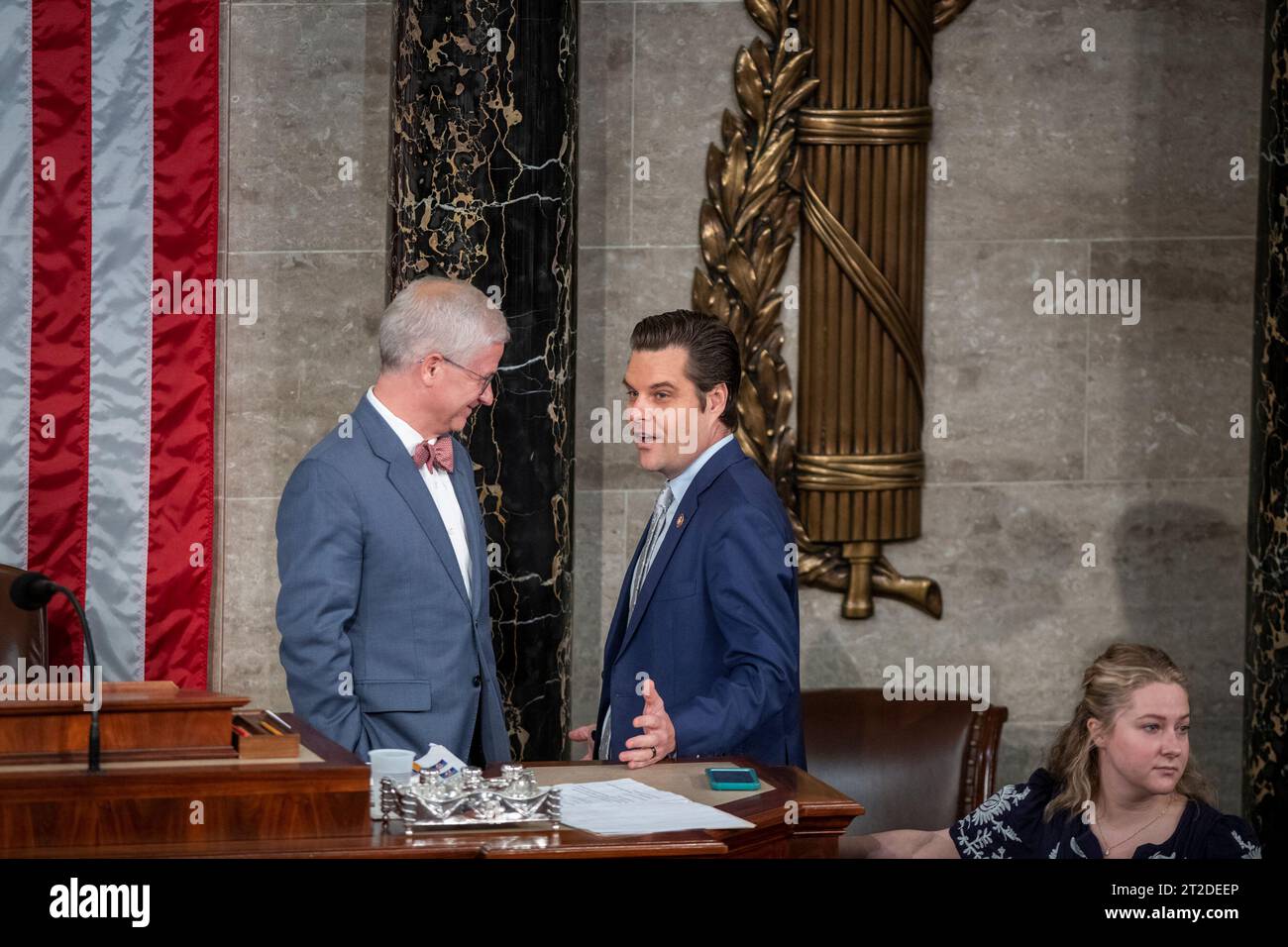 Speaker of the House of Representatives Pro Tem Patrick McHenry ...