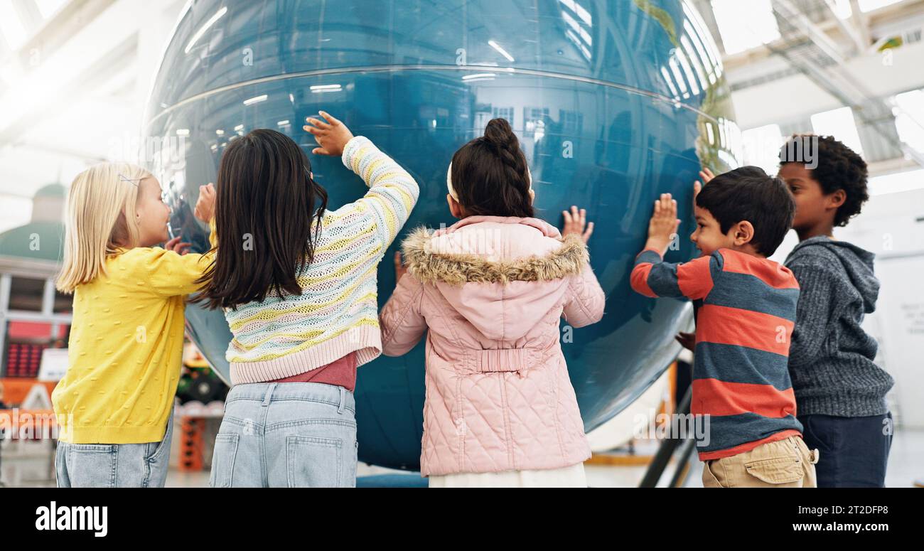 Children, world map and geography for learning, earth and school ...