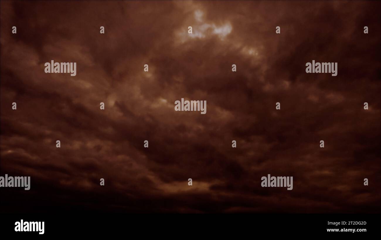 beautiful skyscape of sky with massive rain or snow clouds bg - photo ...