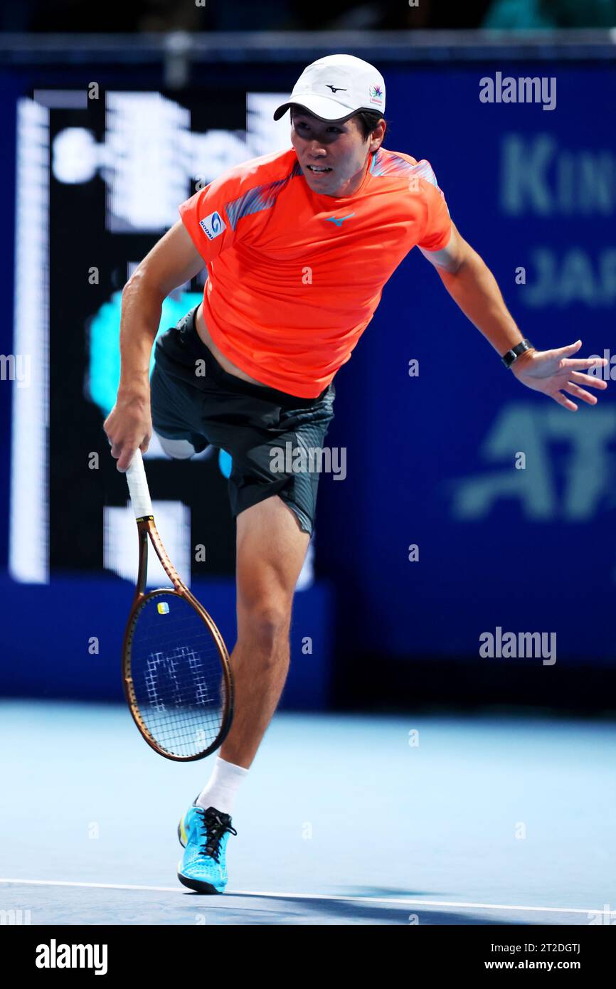 Ariake Coliseum, Tokyo, Japan. 18th Oct, 2023. Masamichi Imamura (JPN ...
