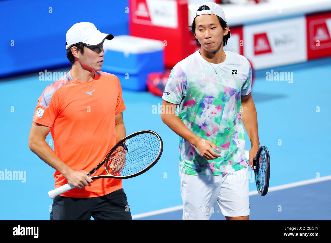 Ariake Coliseum, Tokyo, Japan. 18th Oct, 2023. Taisei Ichikawa ...