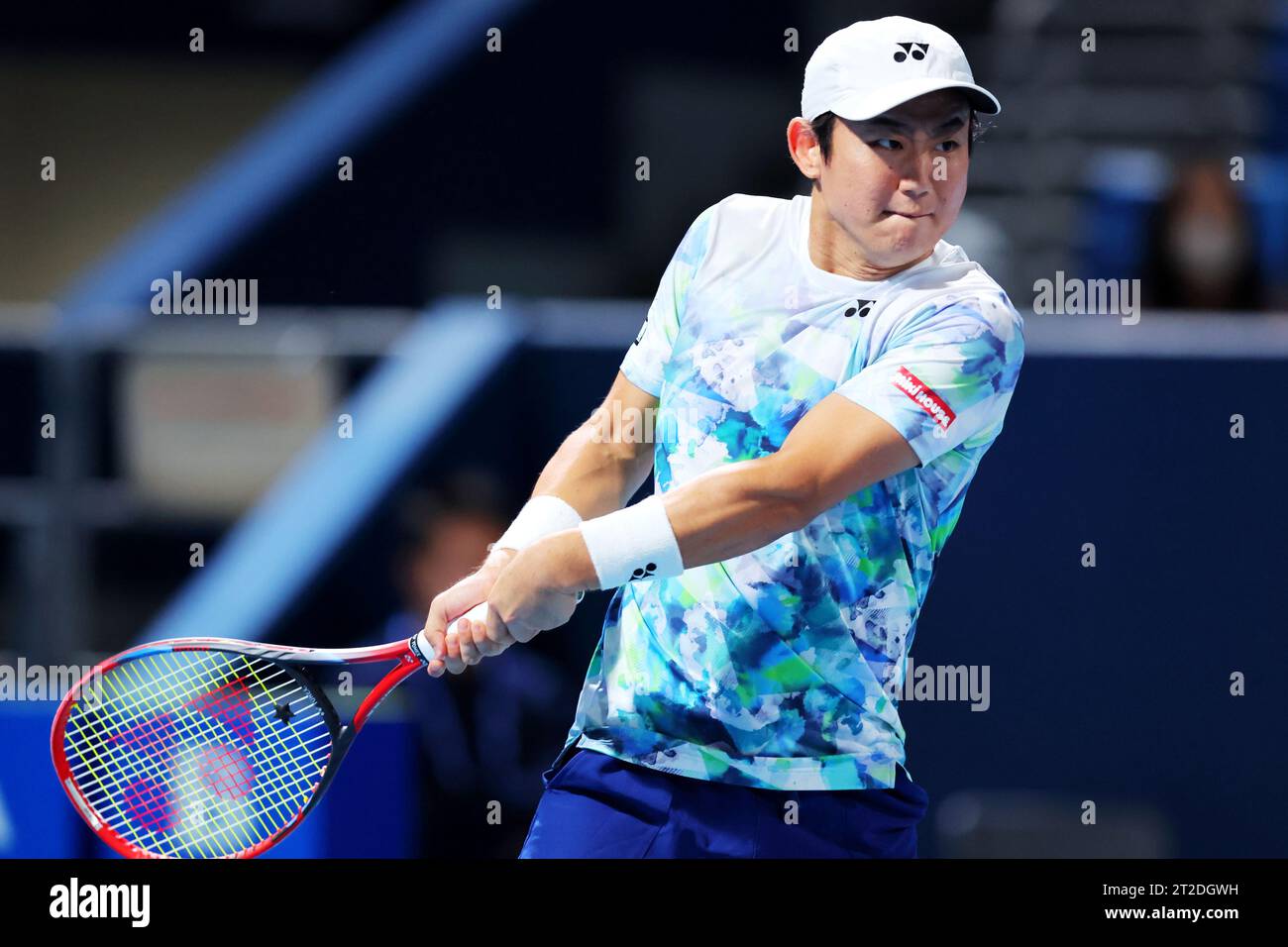 Ariake Coliseum, Tokyo, Japan. 18th Oct, 2023. Yoshihito Nishioka (JPN), OCTOBER 18, 2023 ...