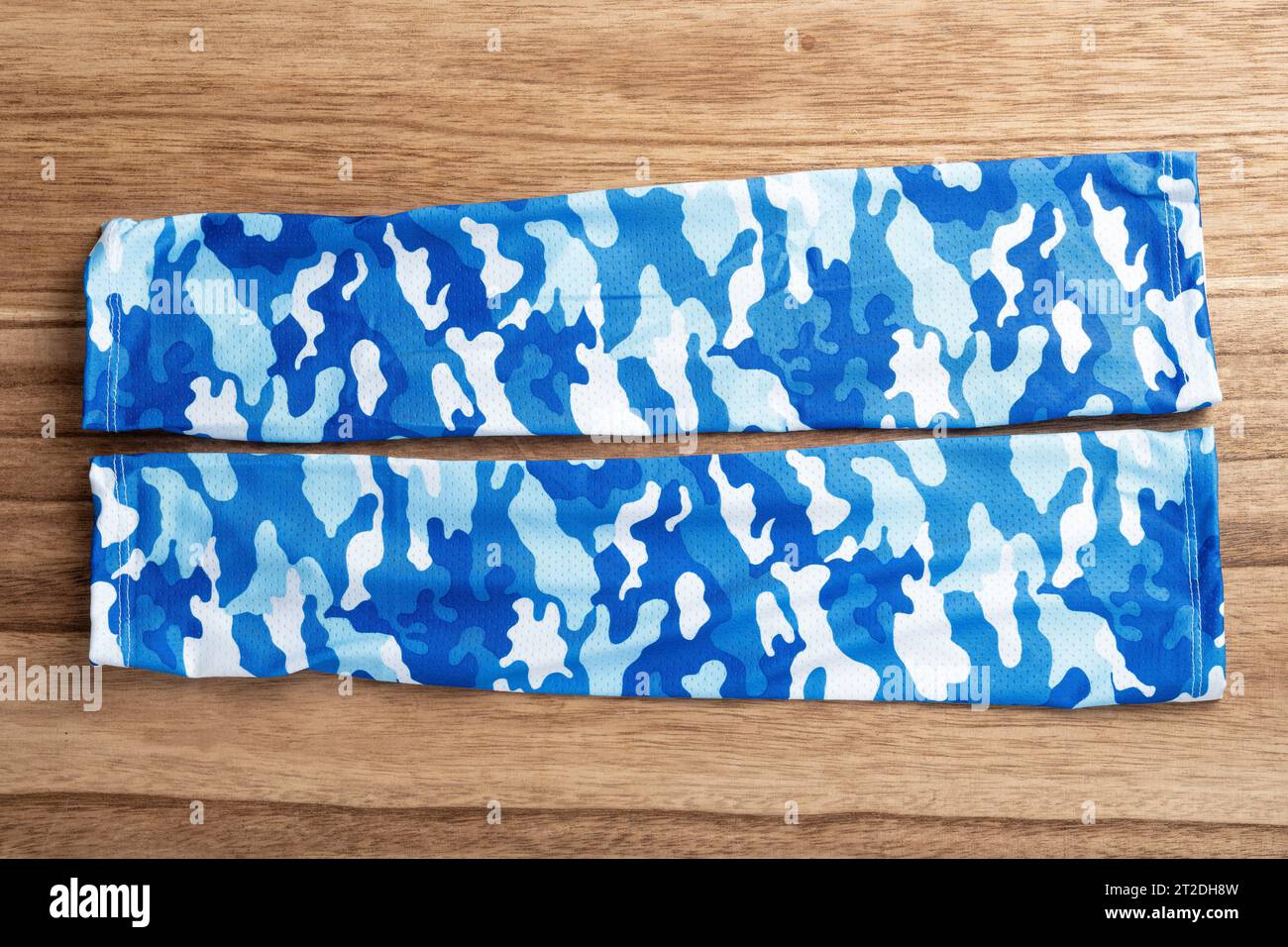 blue UV shield cool sleeves Stock Photo - Alamy