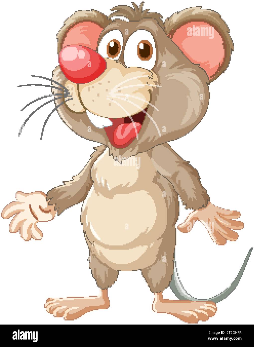 Playful mouse clipart Stock Vector Images - Alamy