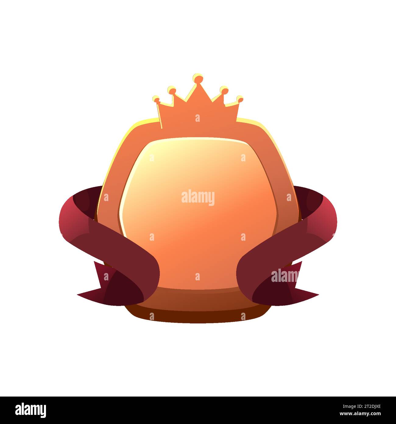 Crown badge Cut Out Stock Images & Pictures - Alamy