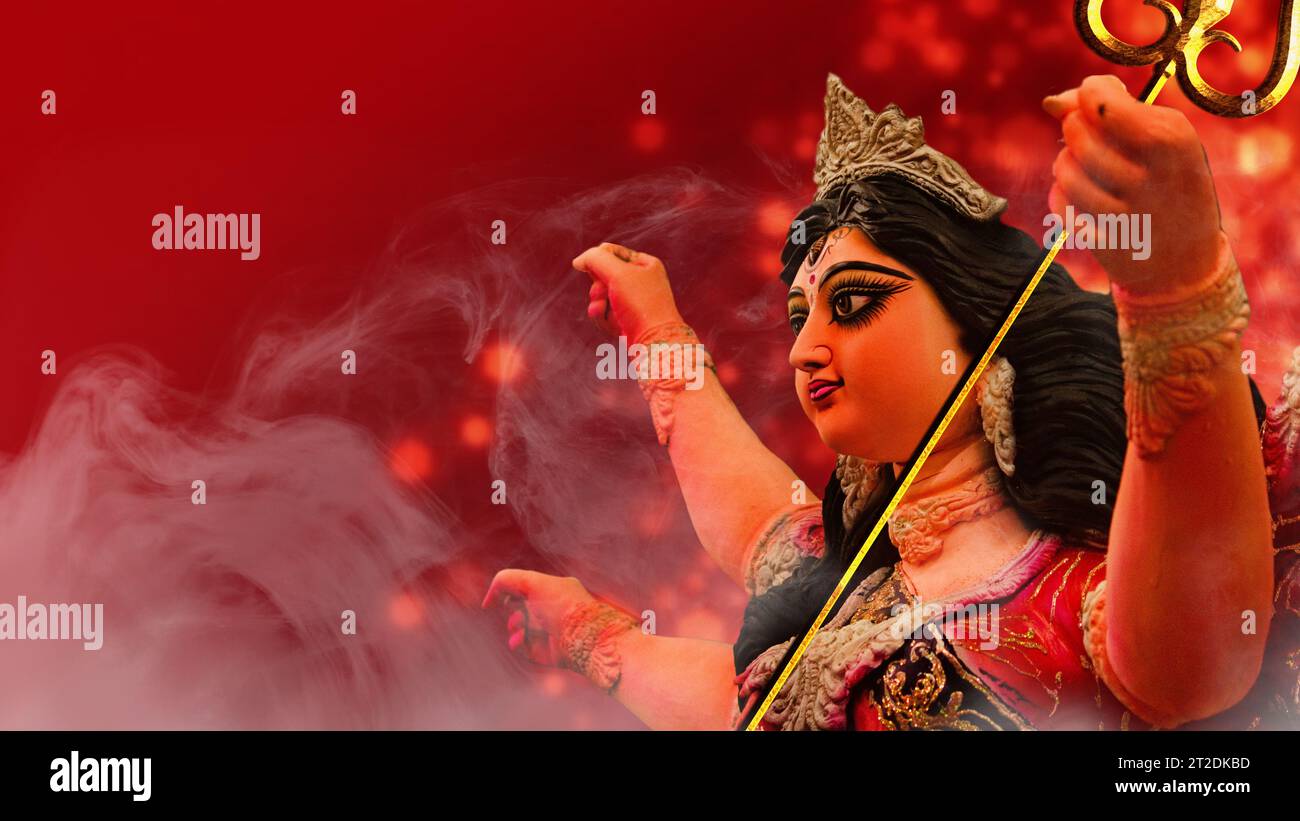 happy Durga puja advertisement, Kolkata durga puja, Navaratri, Dussehra ...