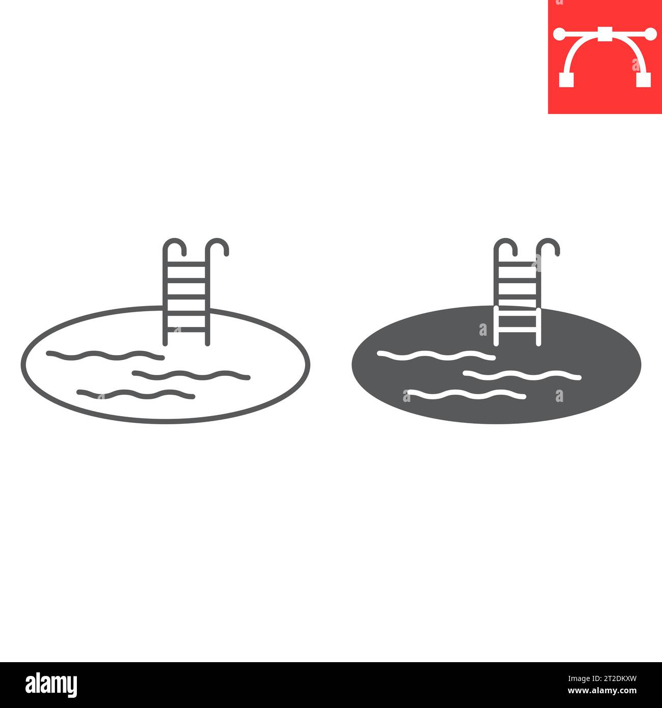 Beach and staircase Stock Vector Images - Alamy