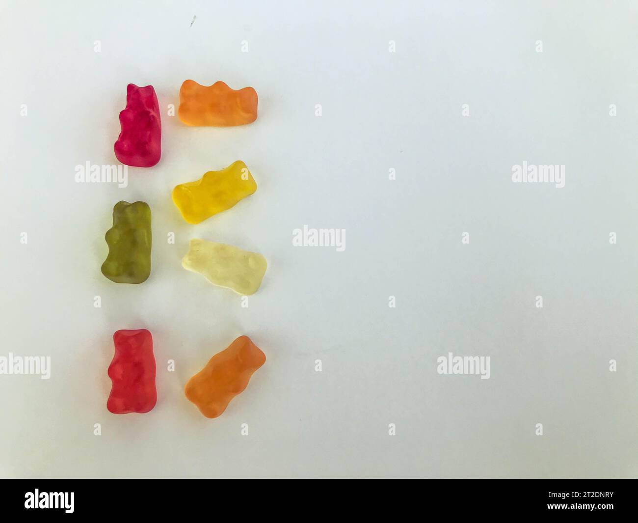 Letter B made of beautiful sweet delicious multi-colored chewy juicy ...