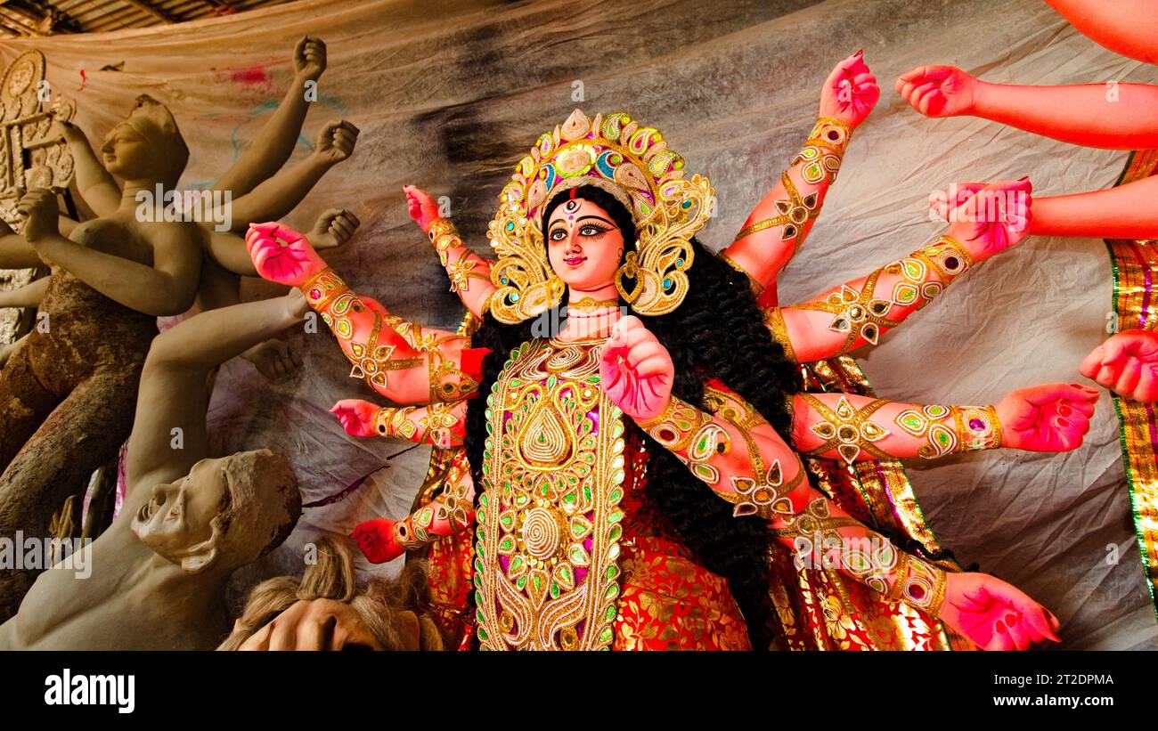happy Durga puja advertisement, Kolkata durga puja, Navaratri, Dussehra ...
