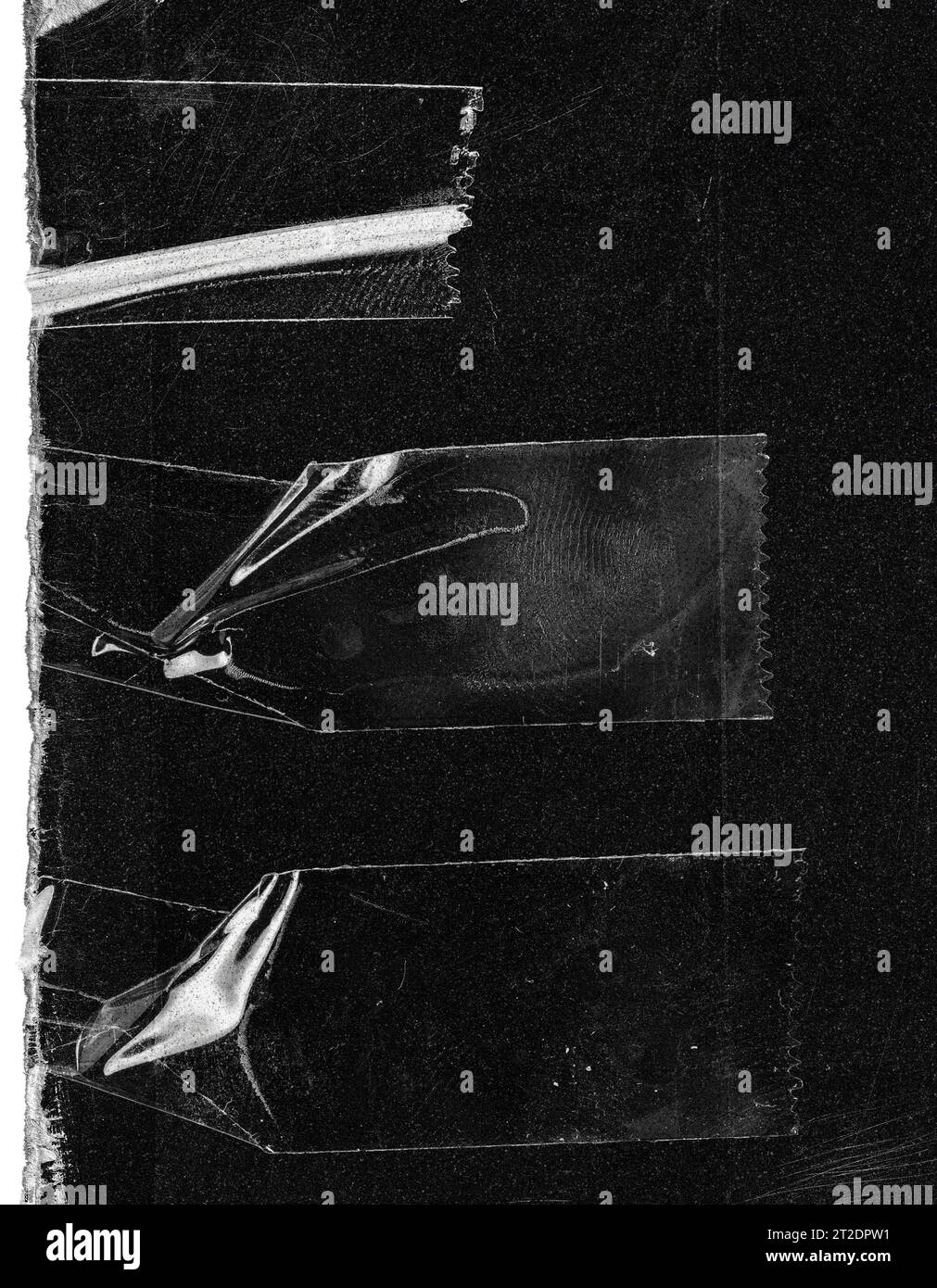 grunge folded paper on wall overlay effect, sticky scratch textures ...