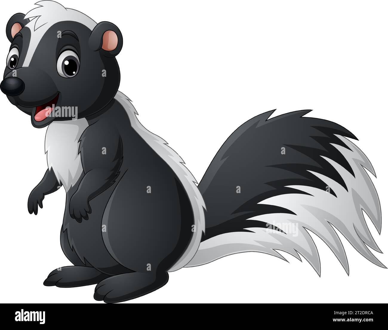 Skunk Clipart Easy