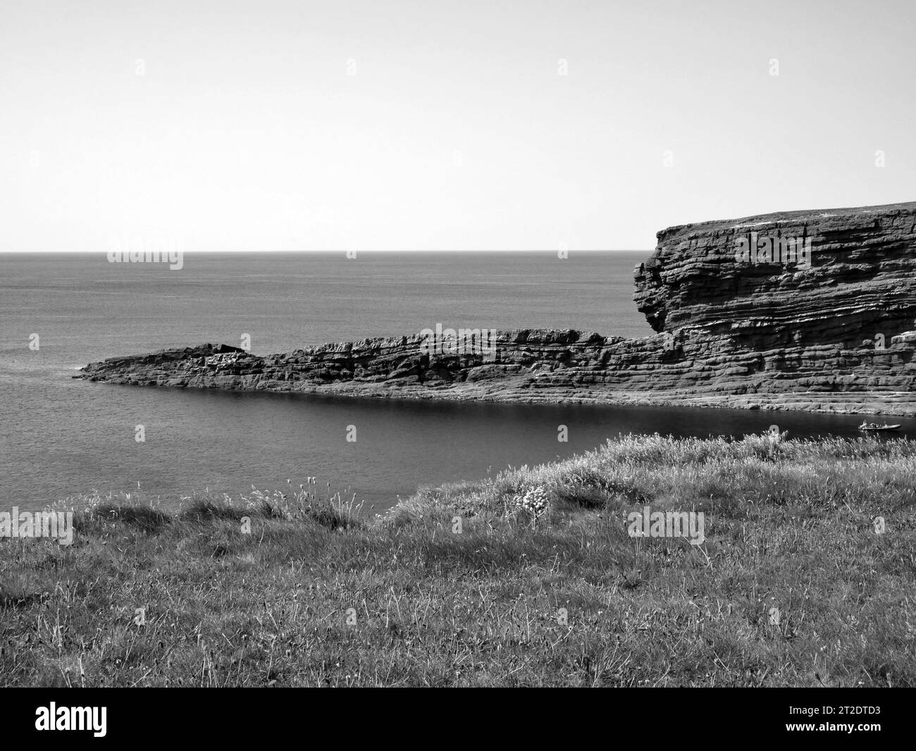 Cliffs and Atlantic ocean, rocks and laguna, beauty in nature. Summer ...