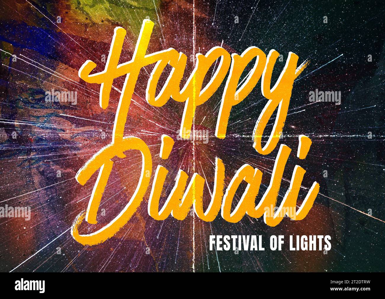 Indian festival Happy Diwali with festival of lights, holiday ...