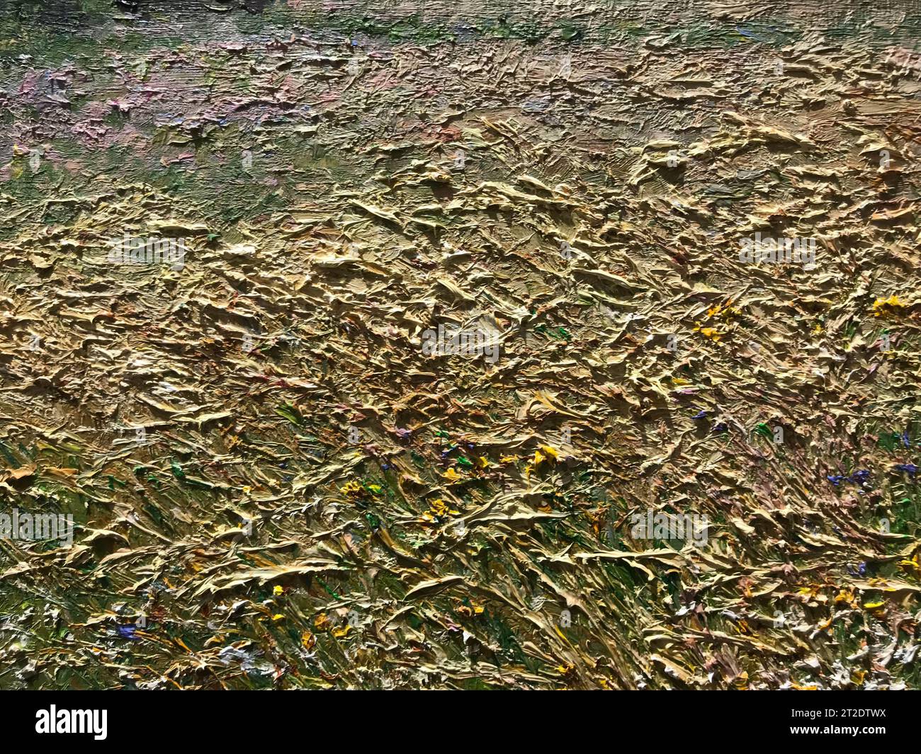 Abstract paint background with random patterns of layers of aged and ...