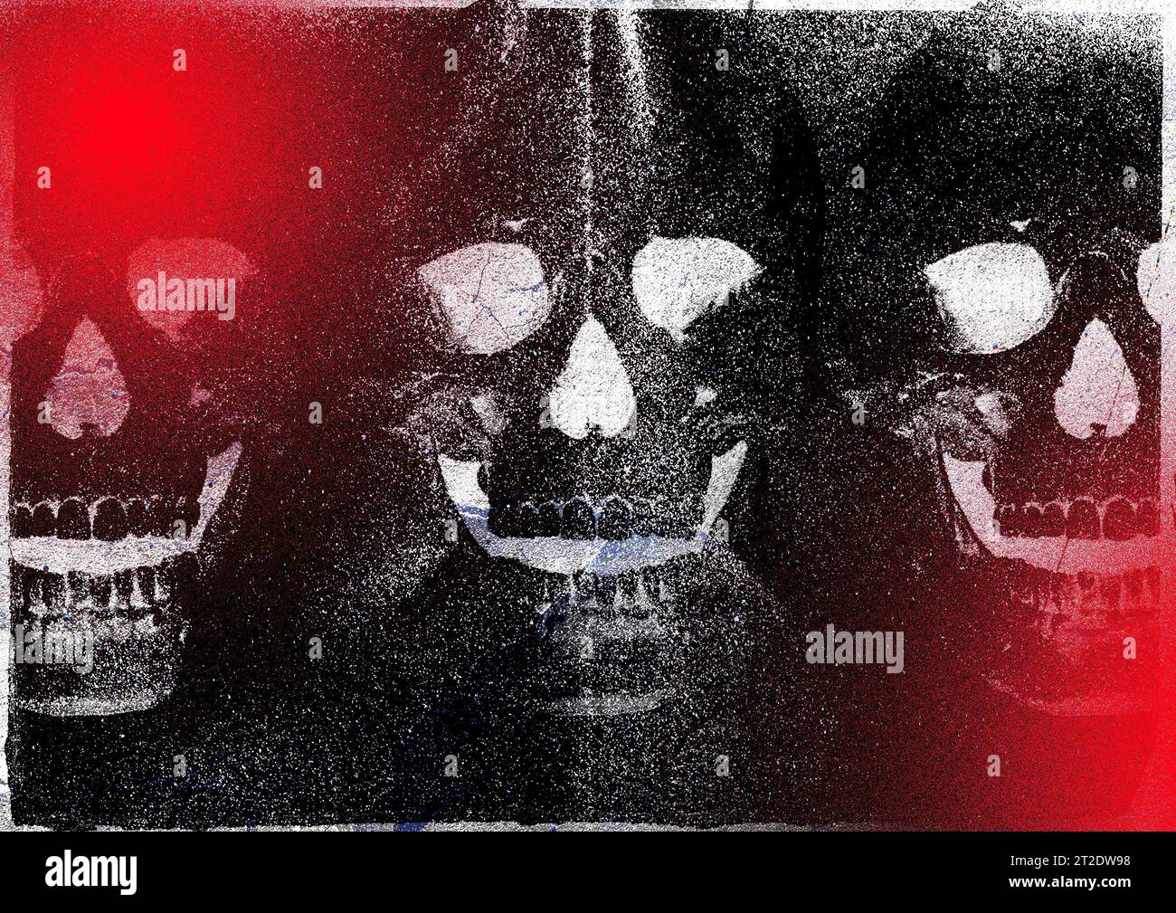 Halloween vertical background with pumpkin, graveyard, haunted skull ...