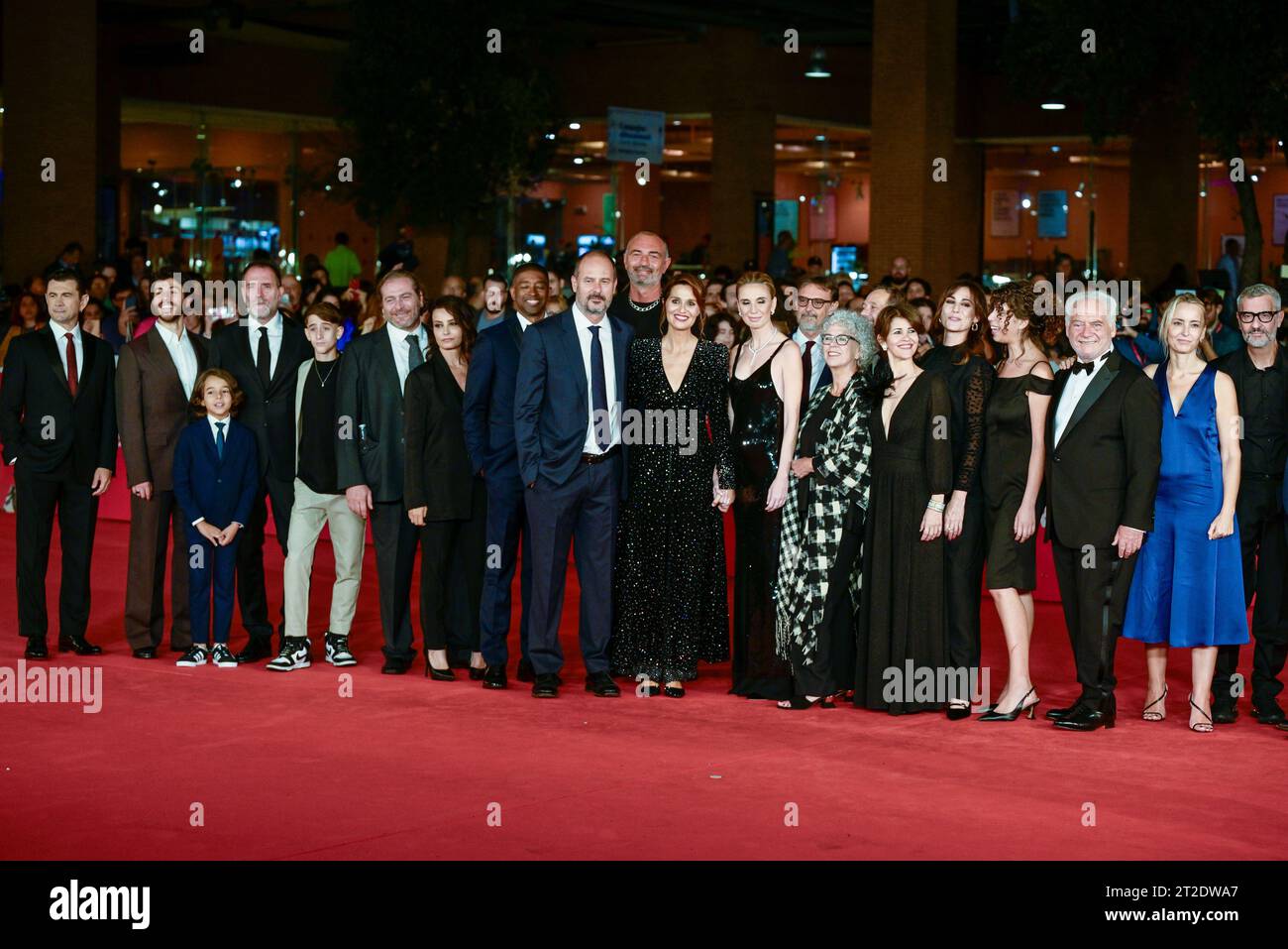 cast of the film “ C’e’ ancora domani” attends the Opening Ceremony of ...