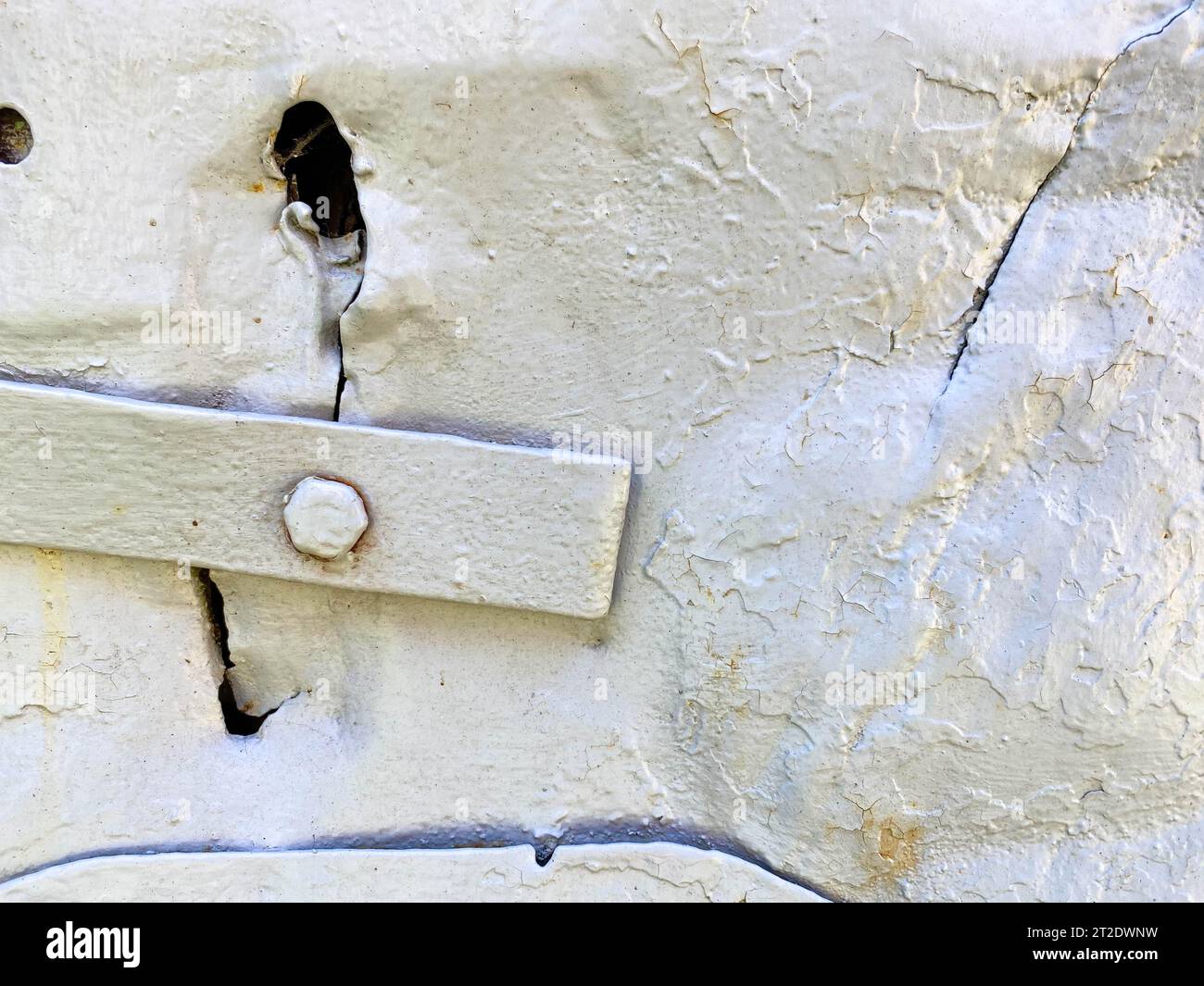 New painted gray matt chrome metal rivets on iron sheet Stock Photo - Alamy