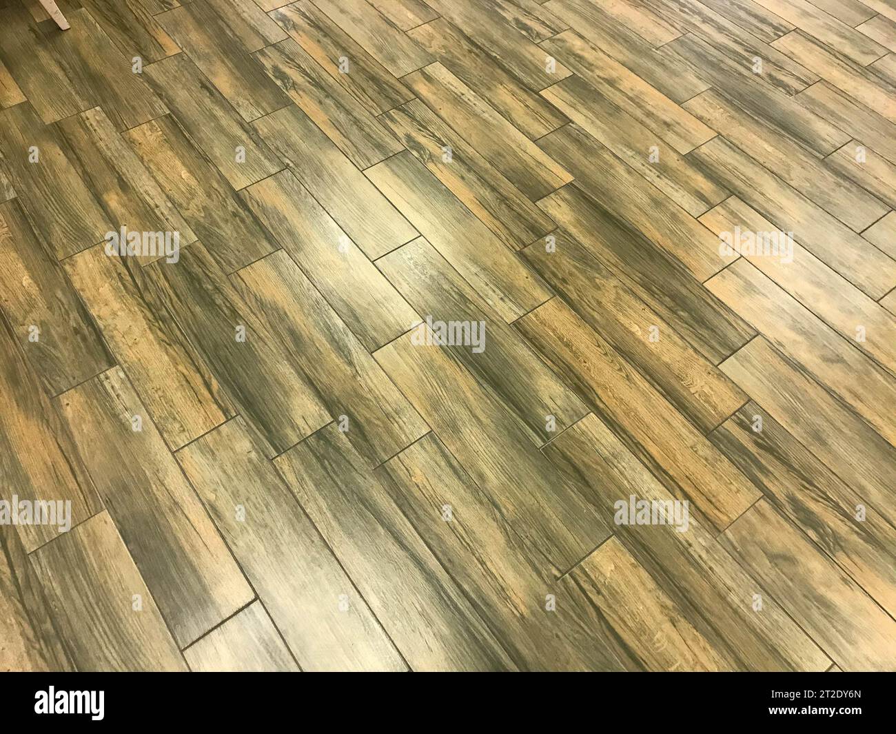 Old badly scratched boards. Wood background. Grunge style. Diagonal ...
