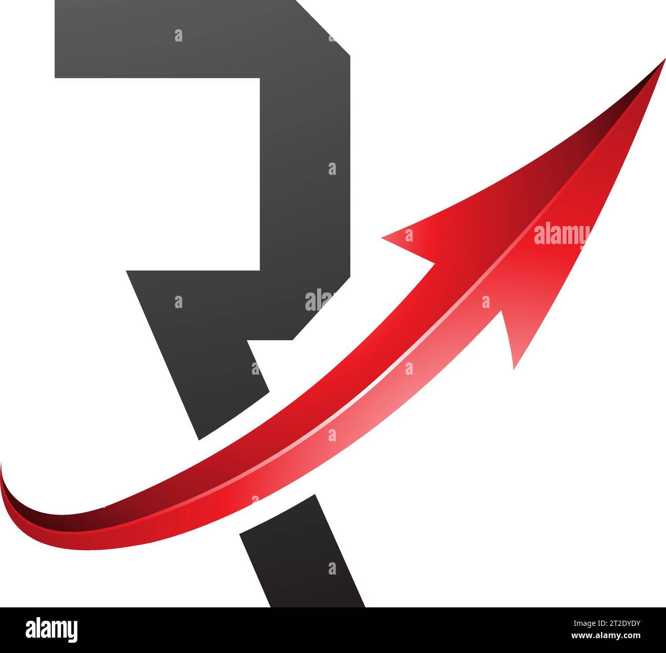 Futuristic digital r arrow hi-res stock photography and images - Alamy