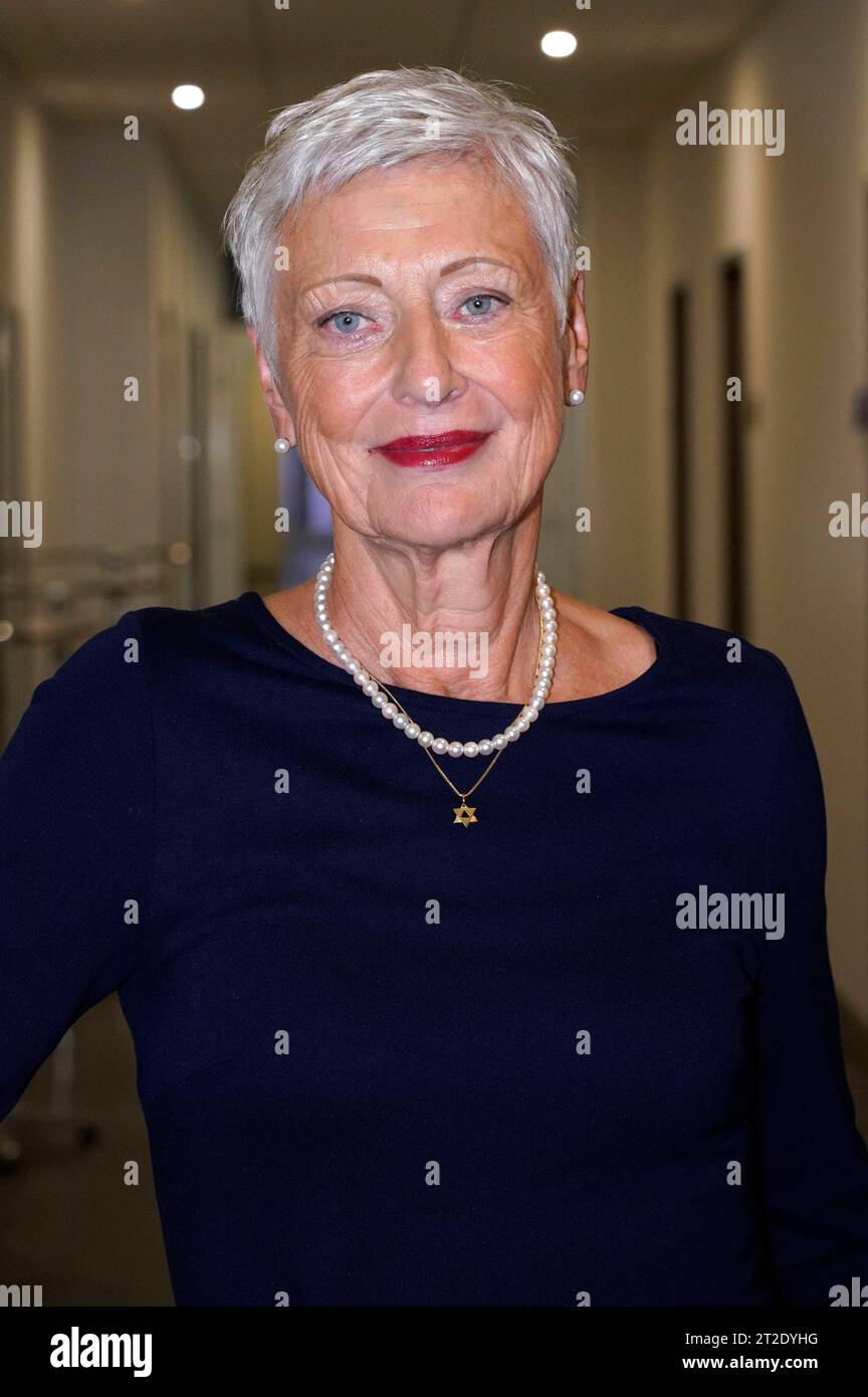 Marieluise Beck in der ARD-Talkshow maischberger im Studio Berlin ...