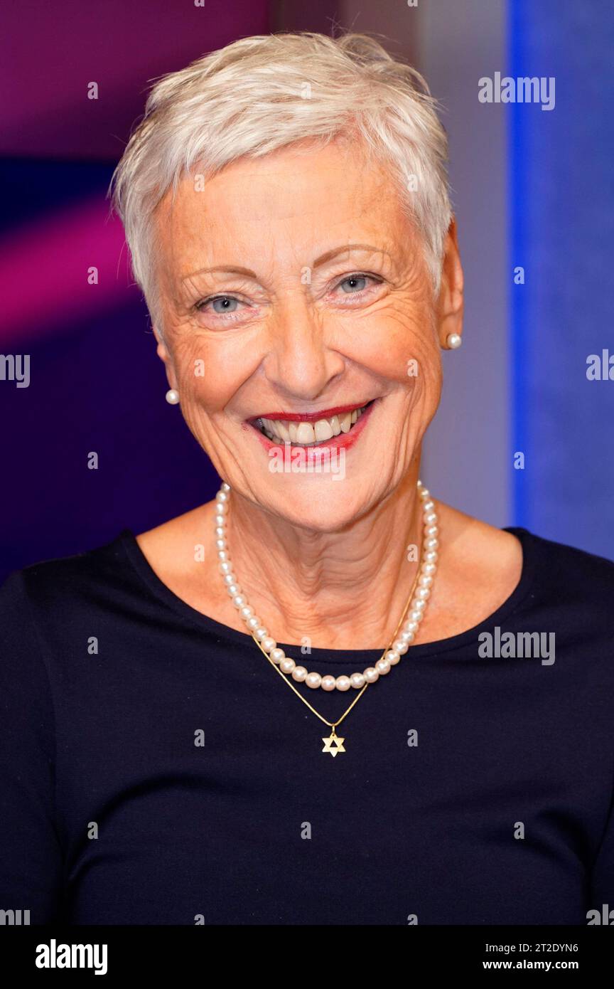 Marieluise Beck in der ARD-Talkshow maischberger im Studio Berlin ...