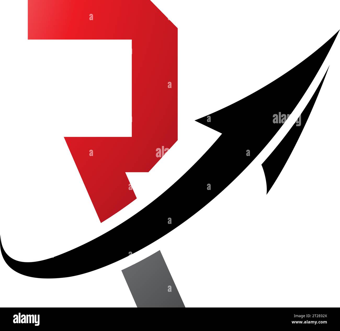 Futuristic type r logo Cut Out Stock Images & Pictures - Alamy