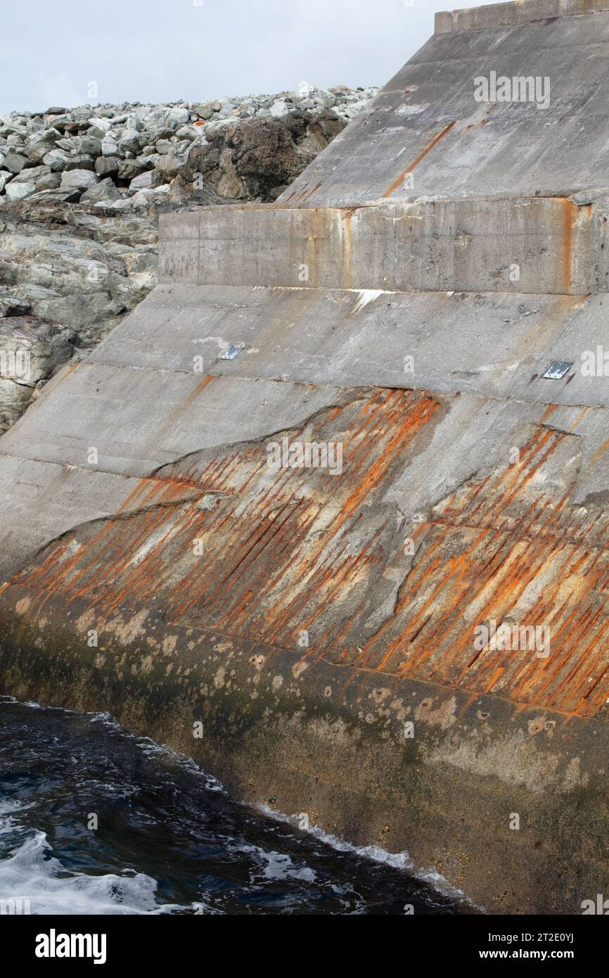 Claddach, on Islay, is the site of the first wave turbine (now derelict ...