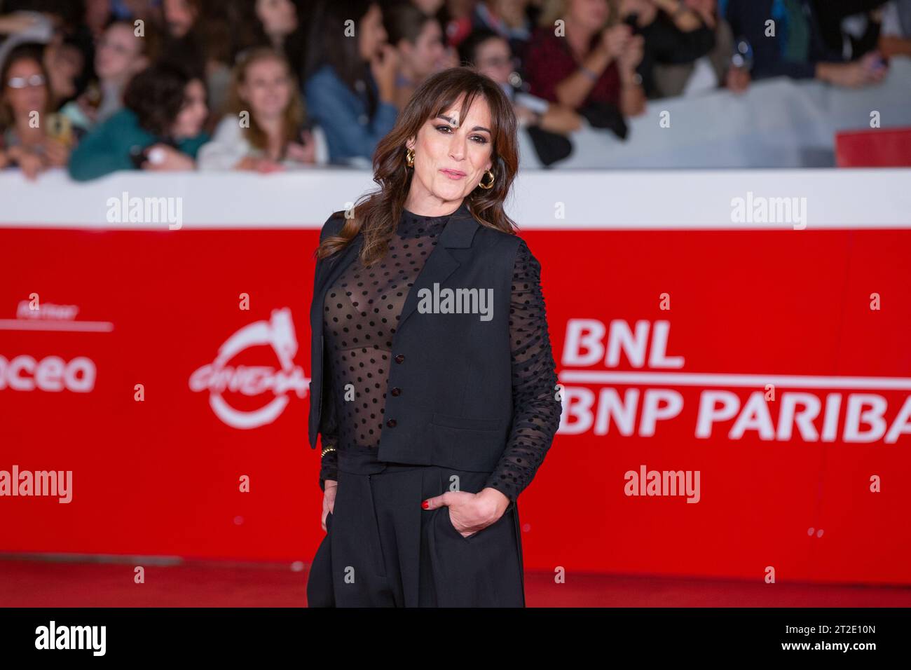 October 18, 2023, Rome, Italy: Actress Priscilla Micol Marino attends ...
