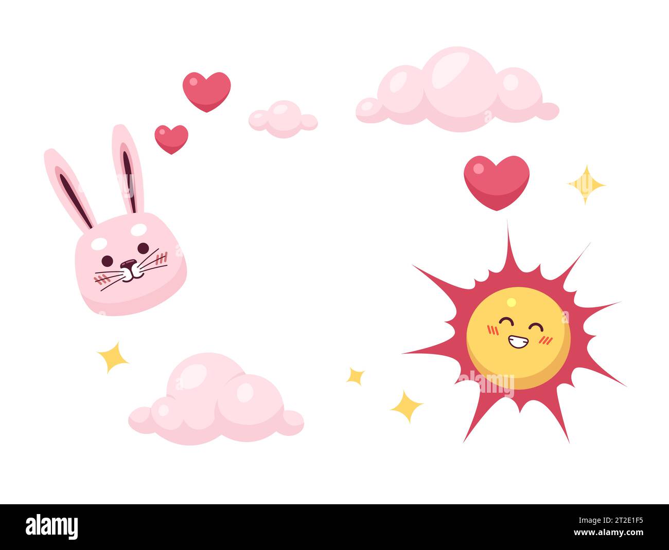 Childish frame 2D illustration concept Stock Vector Image & Art - Alamy