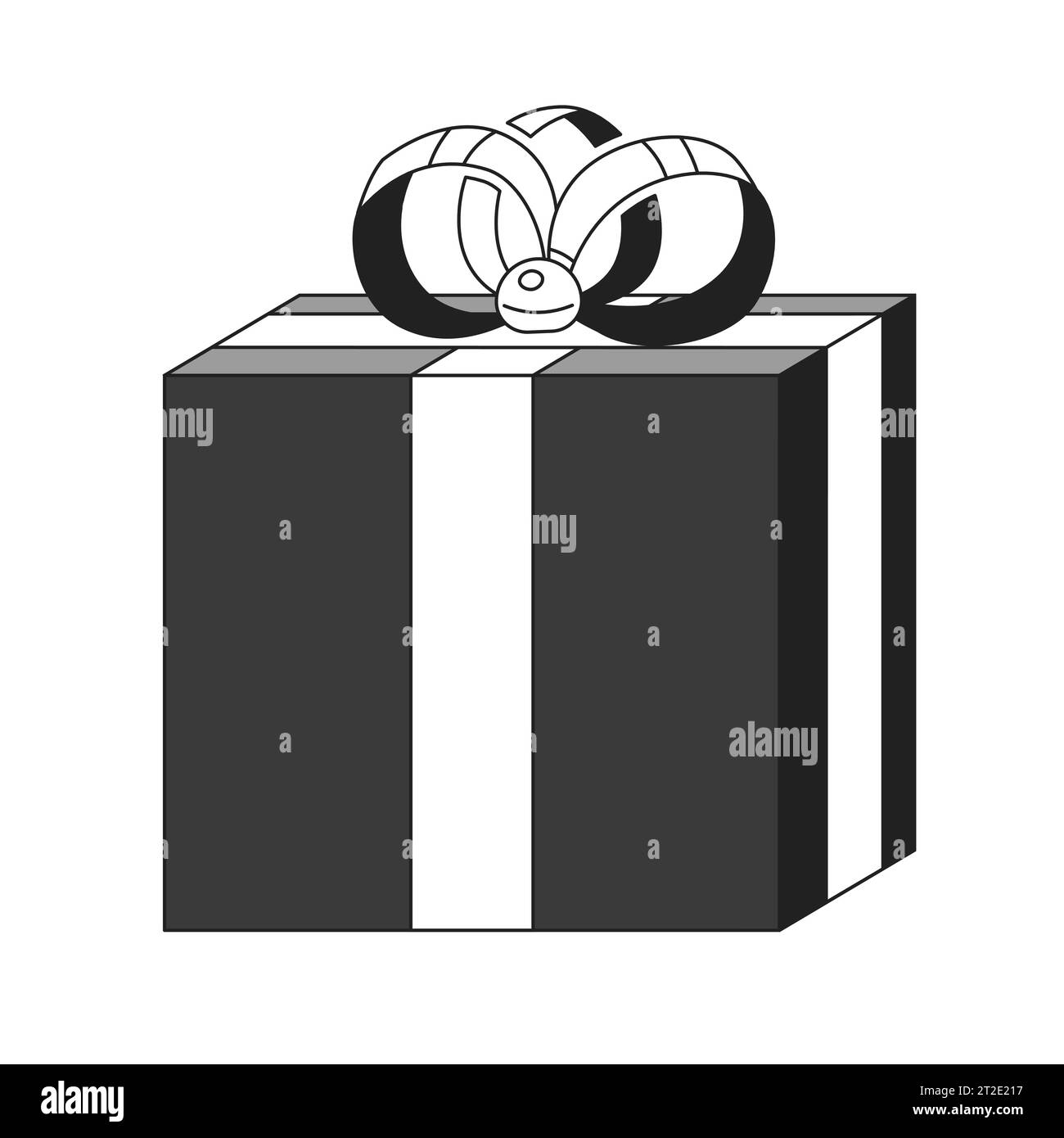 Appreciation T Box Black And White 2d Cartoon Object Stock Vector Image And Art Alamy