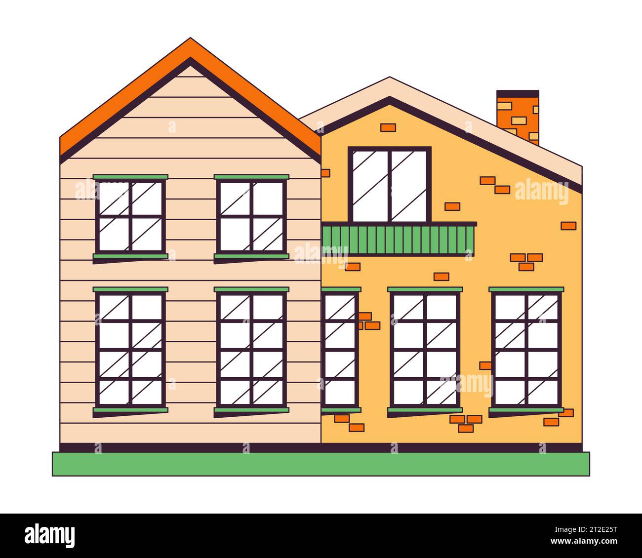 Duplex apartment Stock Vector Images - Alamy