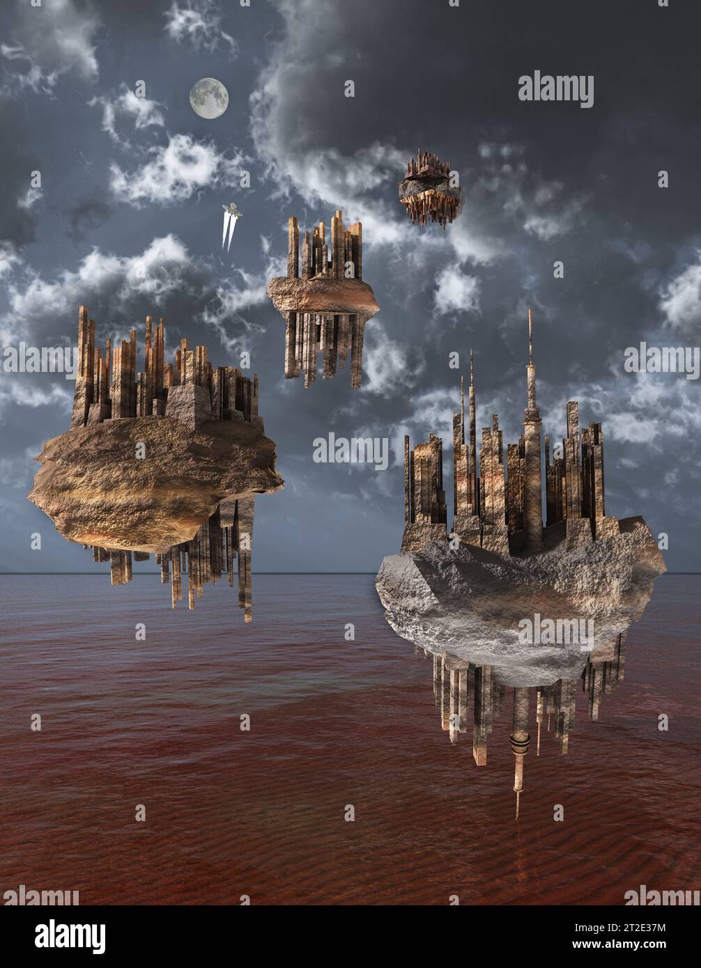 Fantasy cities hi-res stock photography and images - Alamy