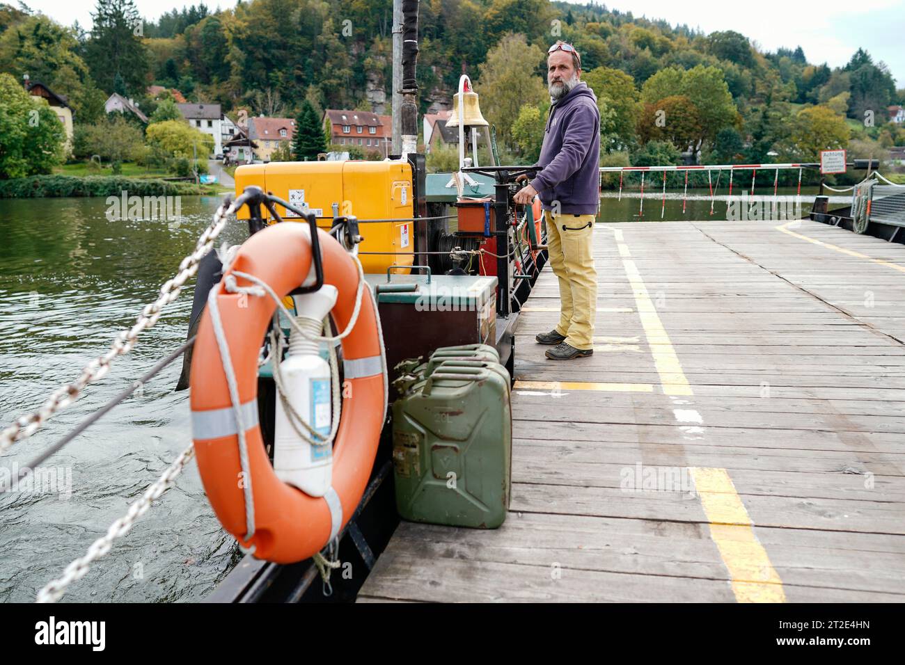 18 October 2023, Baden-Württemberg, Neckargemünd: Markus Seibert ...