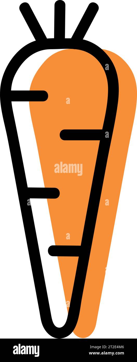 Carrots vector isolated on white background Stock Vector Image & Art ...