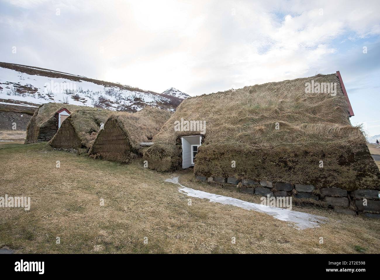 Turf house laufas hi-res stock photography and images - Alamy