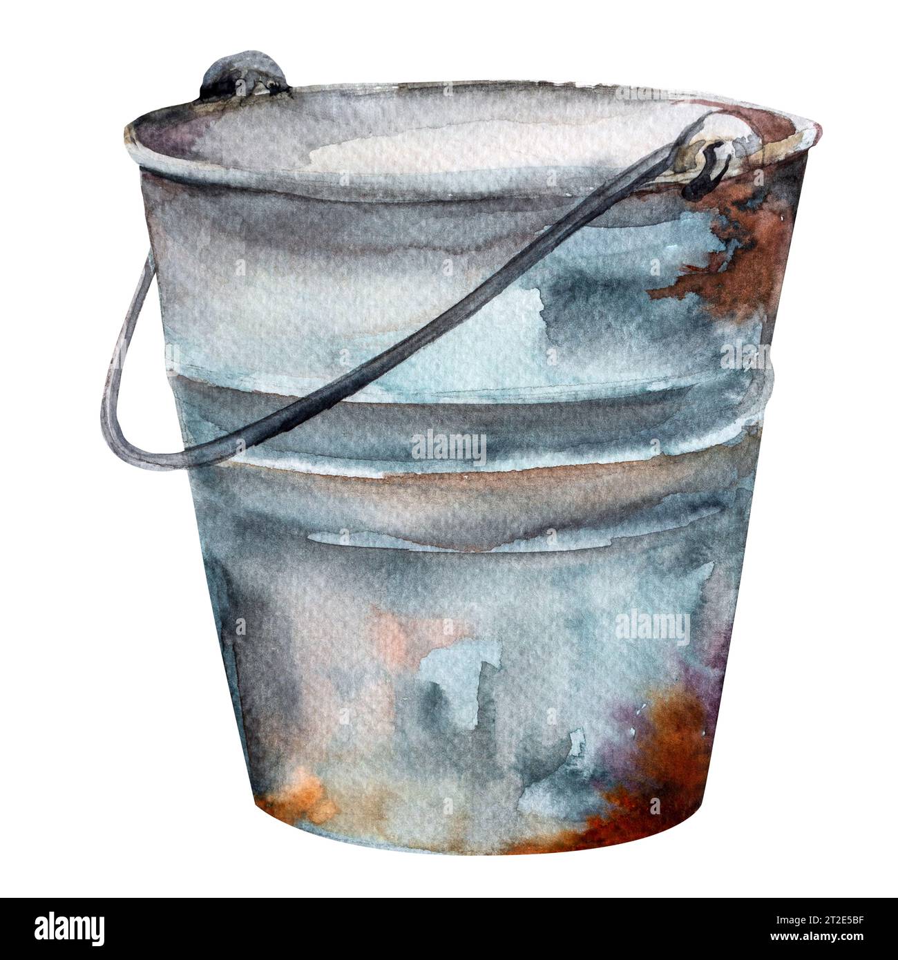 Hand drawn bucket hi-res stock photography and images - Alamy