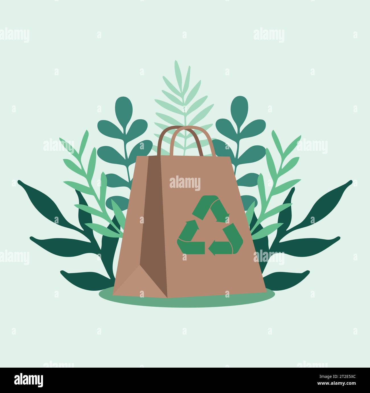 Recycling packages. Environmental protection, responsible consumption ...