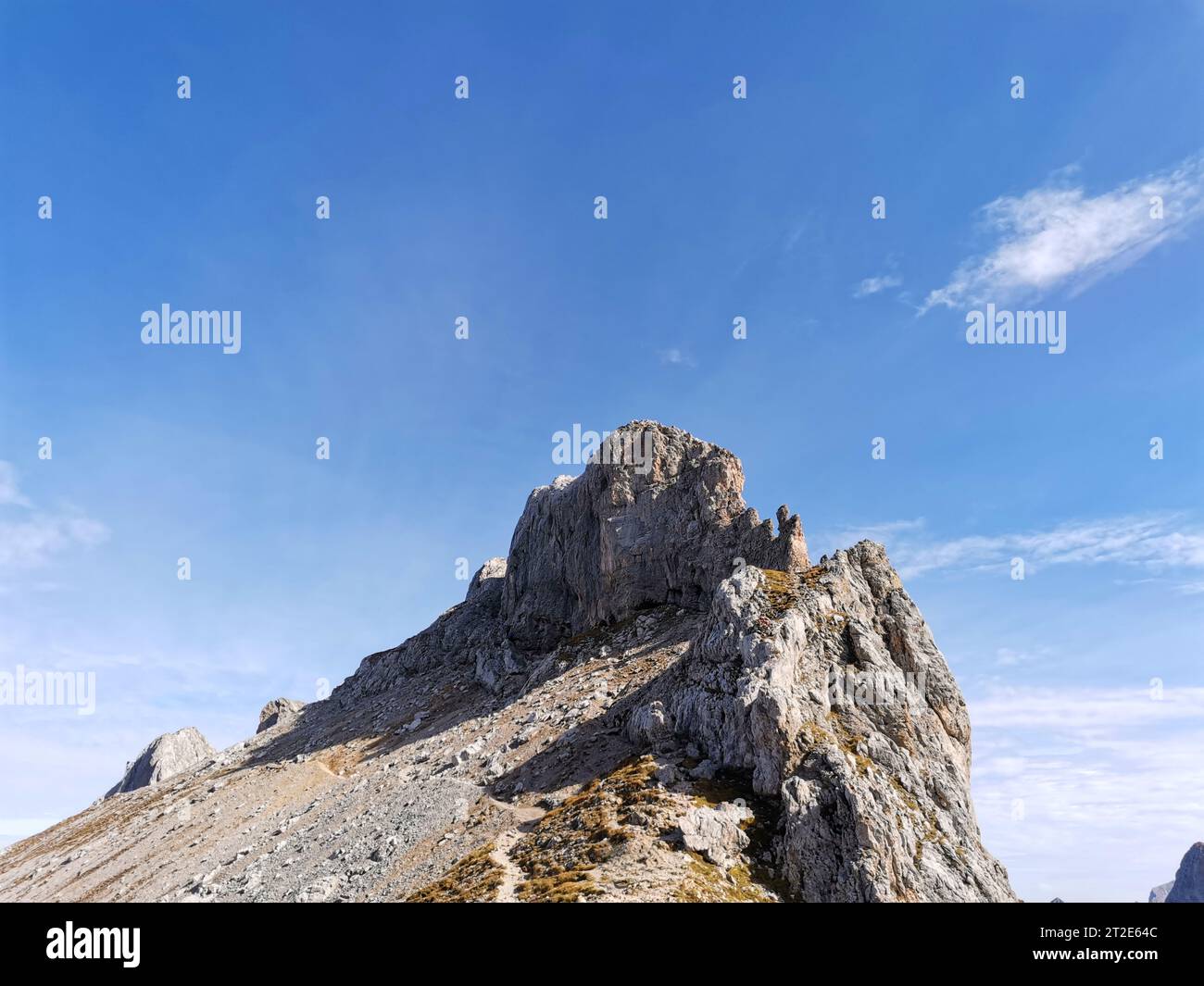 Beautiful panorama with Alps. European mountain range. Mountain ...