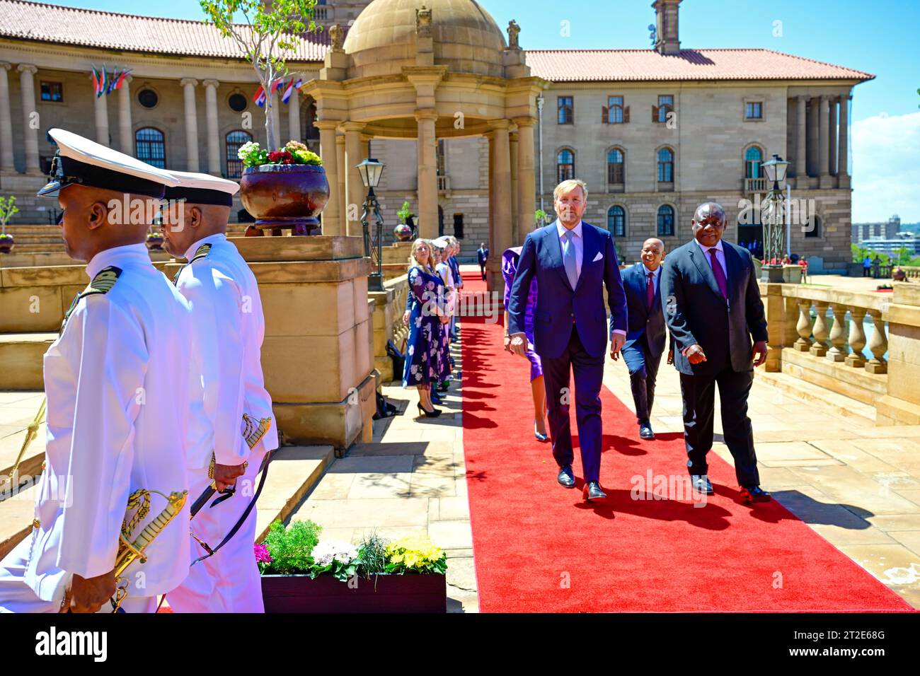 Pretoria, South Africa. 19th Oct, 2023. King Willem-Alexander of the ...