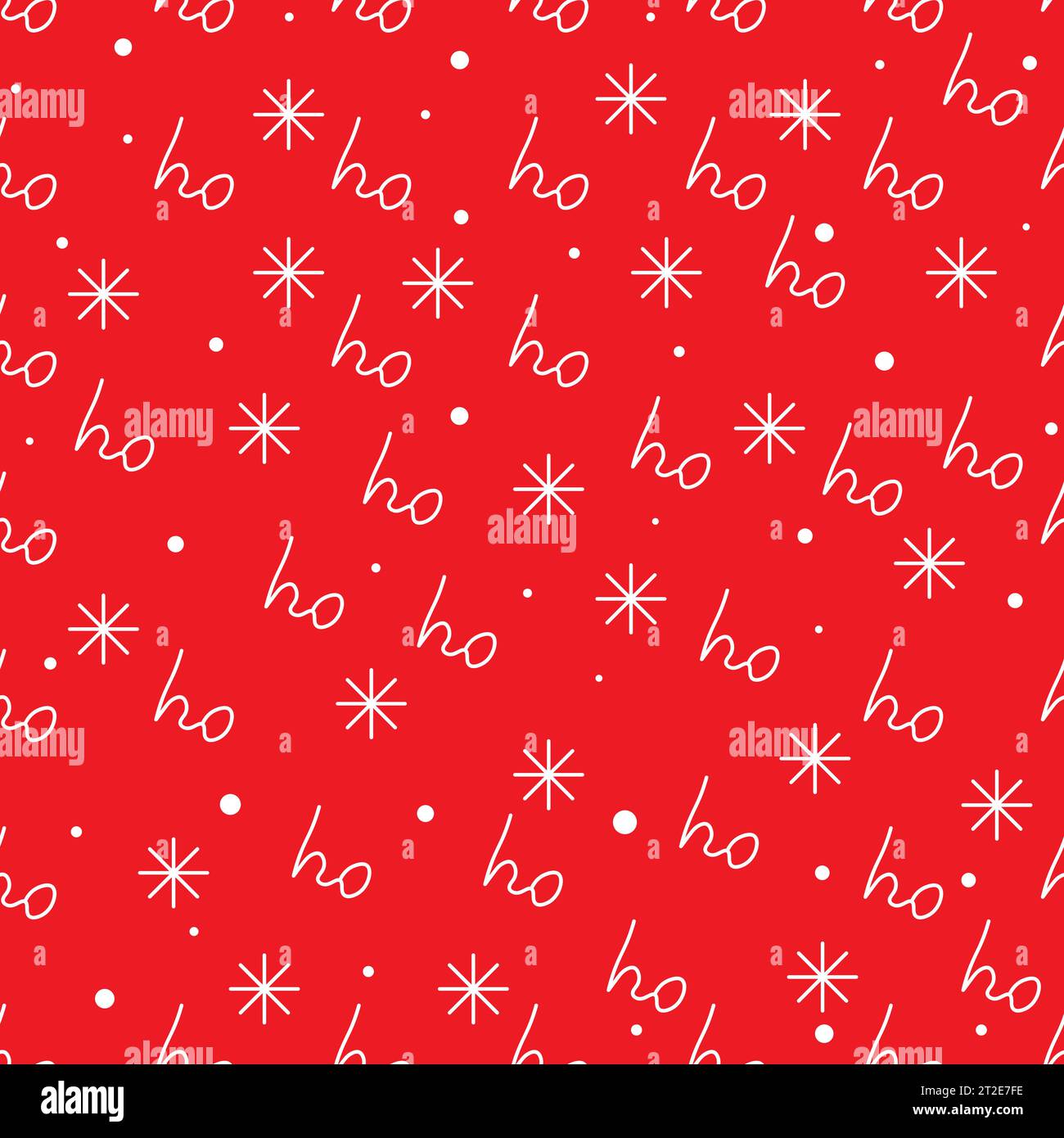 Hohoho pattern, Santa Claus laugh. Seamless texture for Christmas ...